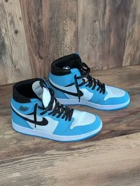Nike | Shoes | Nike Air Jordan Retro High Og University Blue High Top ...